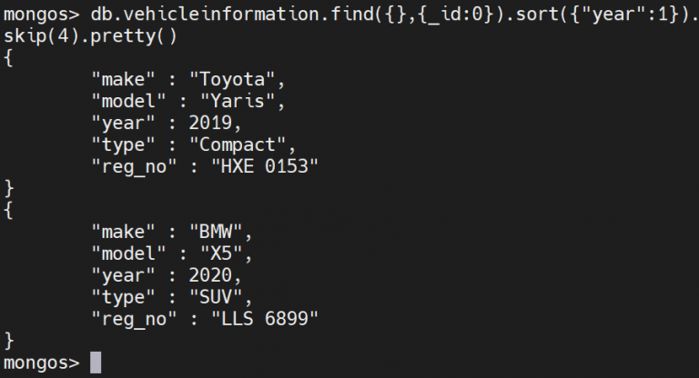 Mongodb Sorting Sort Method And Examples Bmc Software Blogs