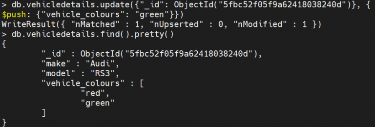 Using Push And Pull Operators In Mongodb Bmc Software Blogs